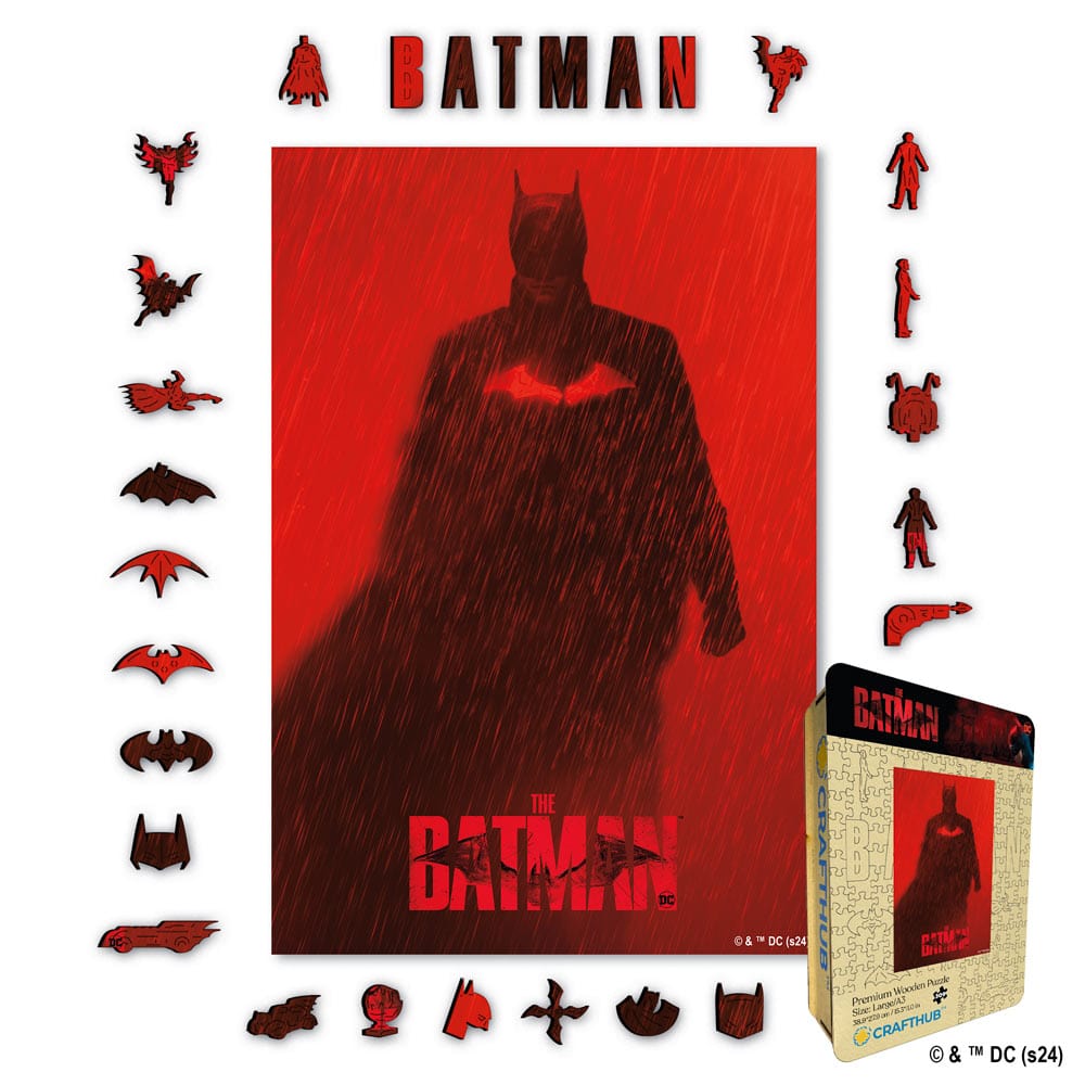 Batman - puslespill av tre – Craft Hub Norway