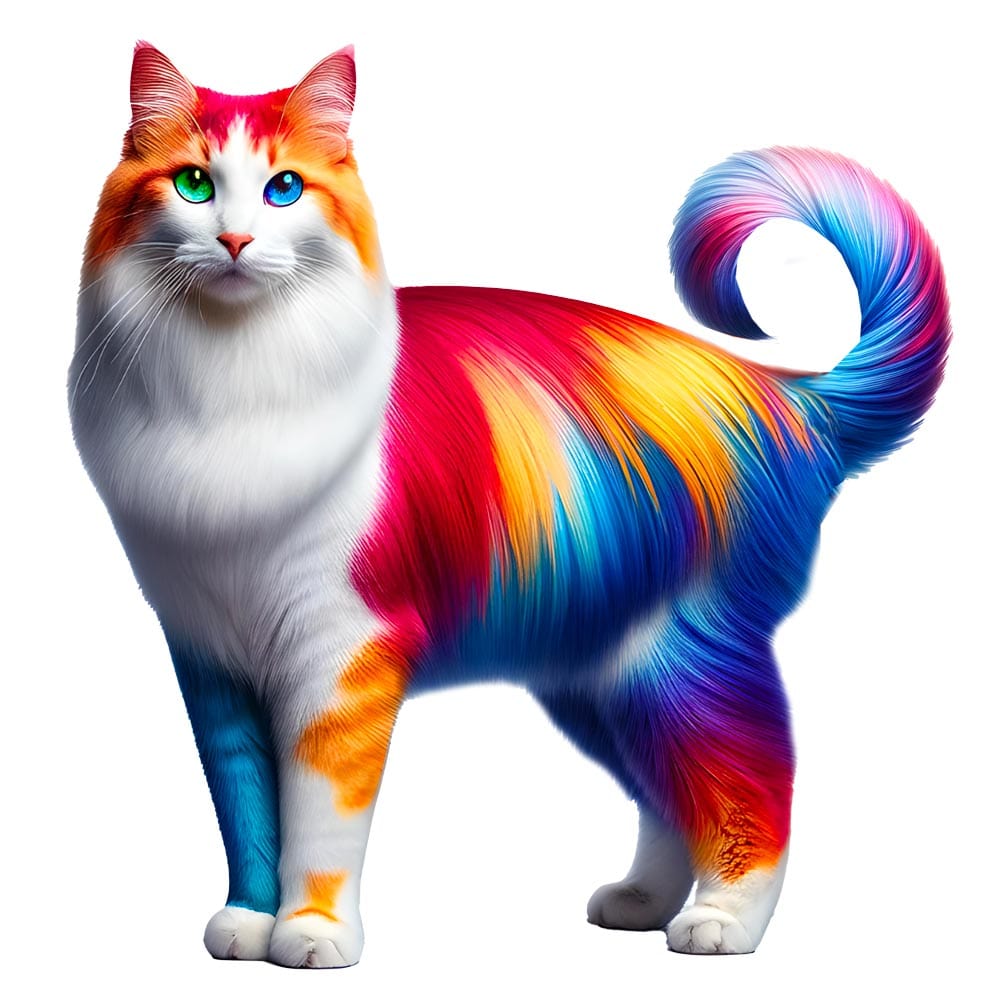 Khao Manee katt - puslespill – Craft Hub Norway